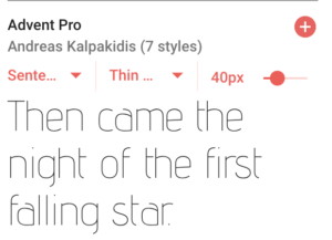 Best Modern & Contemporary Thin & Extra Light Fonts - Colour My Learning