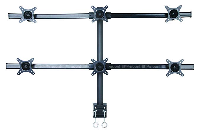 Best Multi Monitor Stands for 2, 3, 4, 5 or 6 LCD Displays: mounting ...