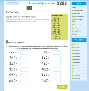 How to help your Child Memorise Times Tables - Colour My Learning