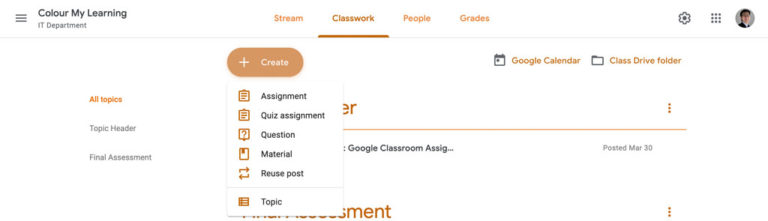 Google Classroom: When to Use the Different Assignments & How to Assign ...