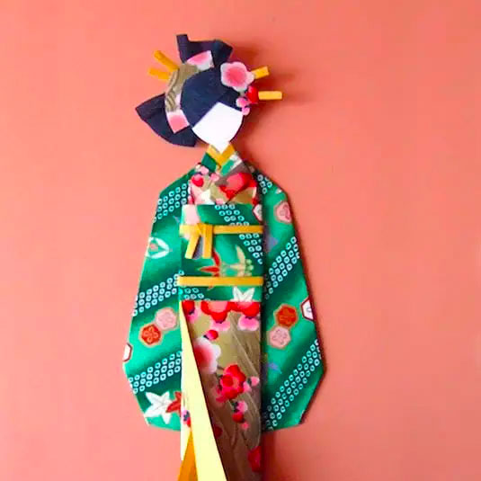 5 Best Tutorials to learn how to fold Origami Japanese Dolls - Colour ...