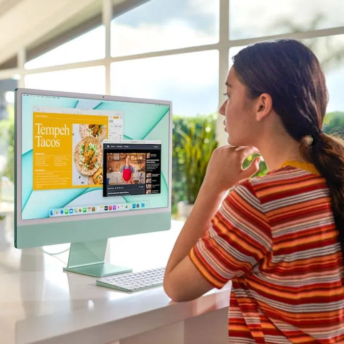iMac 24-inch 2021 with M1 chip: A giant tablet with a stand and we love ...