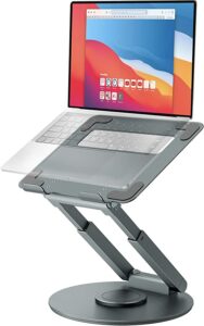 Best Height Adjustable Laptop Stands for the Desk - Colour My Learning