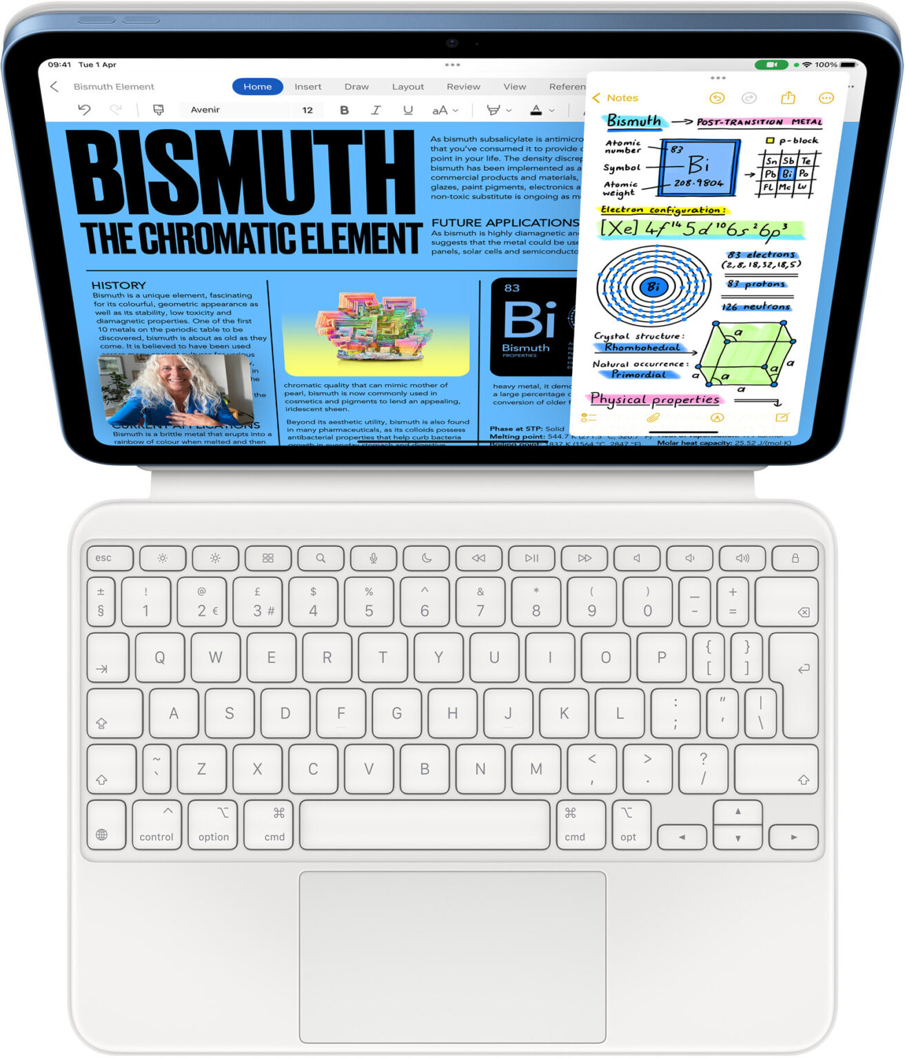 Apple MacBook Neo or iPad 11 with Apple Magic Folio Keyboard for ...